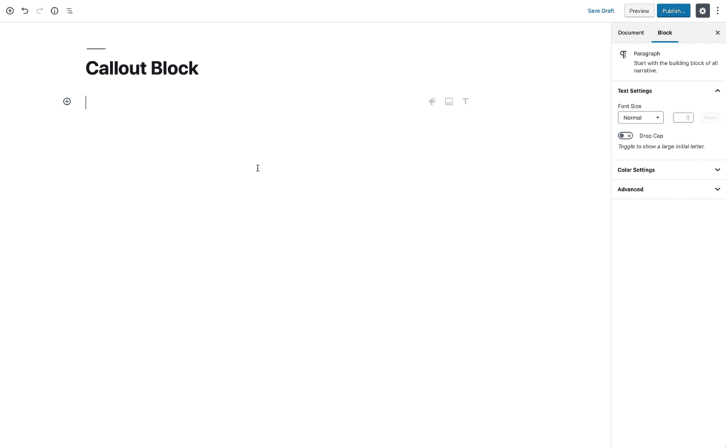 callout-block - JavaScript for WordPress